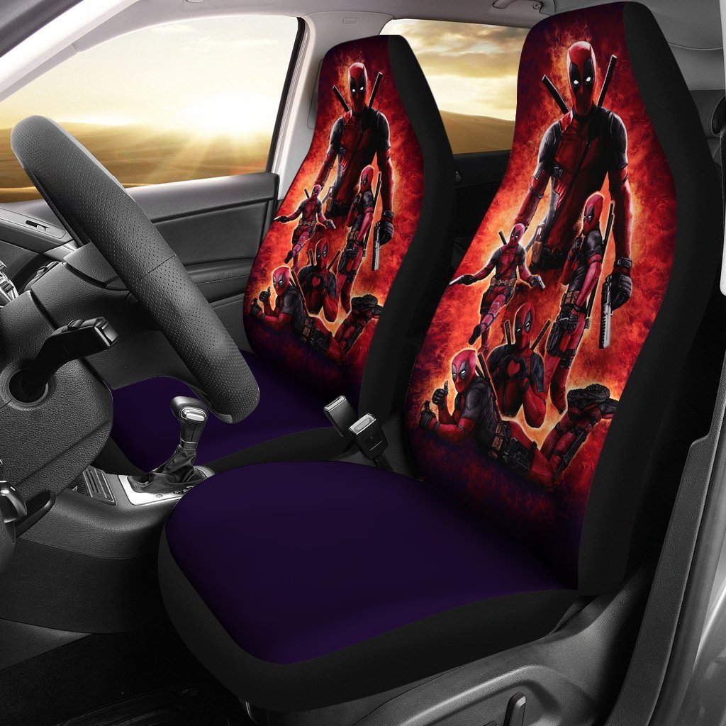 Deadpool Reaction Xmen Car Seat Covers – Car Accessories – We sell ...