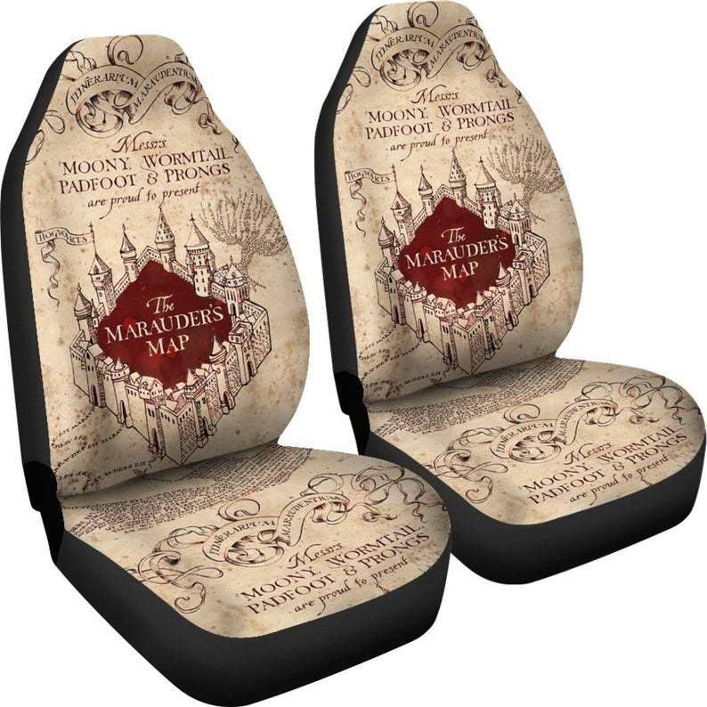 Harry Potter Car Seat Covers – Car Accessories – Harry Potter Art Logo ...