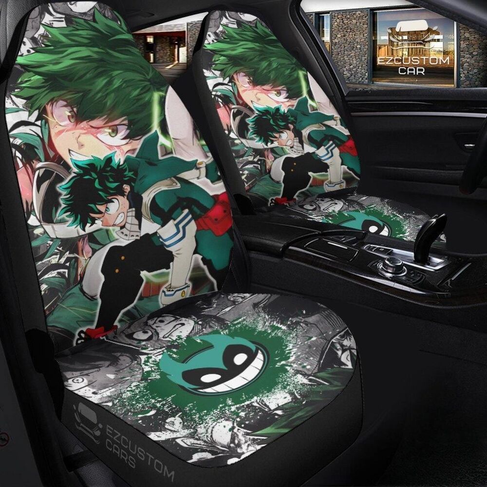 Izuku Midoriya Deku Car Seat Covers My Hero Academia Anime Car ...