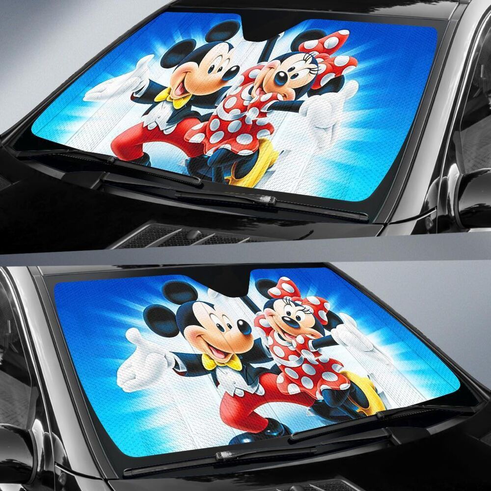 Mickey And Minnie Mouse DN Car Sun Shades Cartoon CSSMK01 – We sell ...