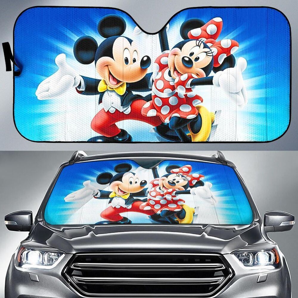 Mickey And Minnie Mouse DN Car Sun Shades Cartoon CSSMK01 – We sell ...
