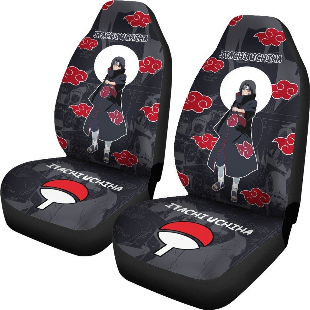 Naruto Car Seat Covers – Car Accessories – Itachi Uchiha Naruto ...