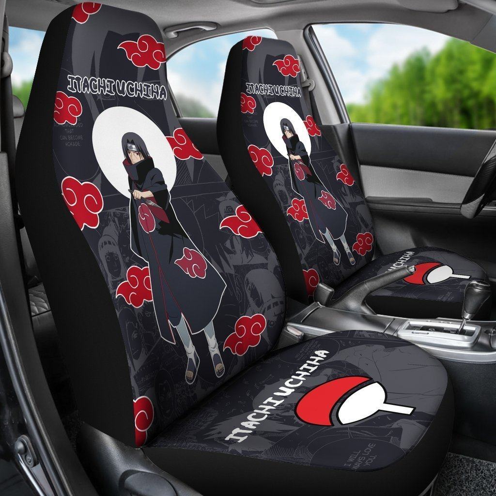 Naruto Car Seat Covers – Car Accessories – Itachi Uchiha Naruto ...