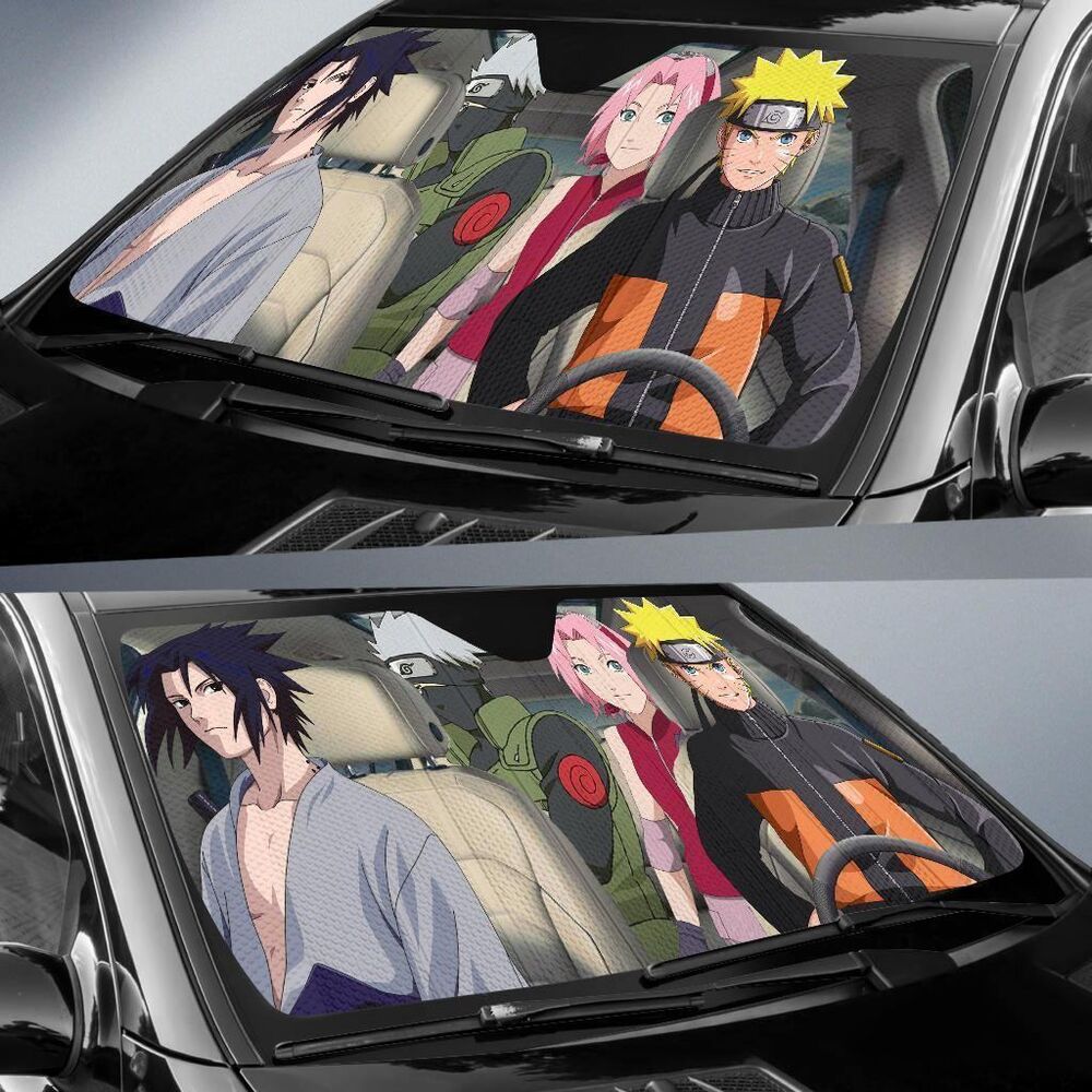 Naruto Sasuke Kakashi Auto Sun Shade CSSNRT006 – We sell presents, you ...