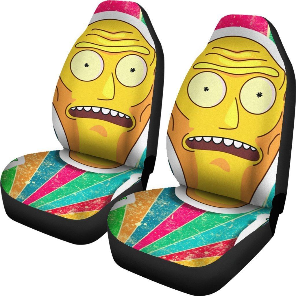 Rick And Morty Car Seat Covers – Car Accessories – Potato Rick Rock ...
