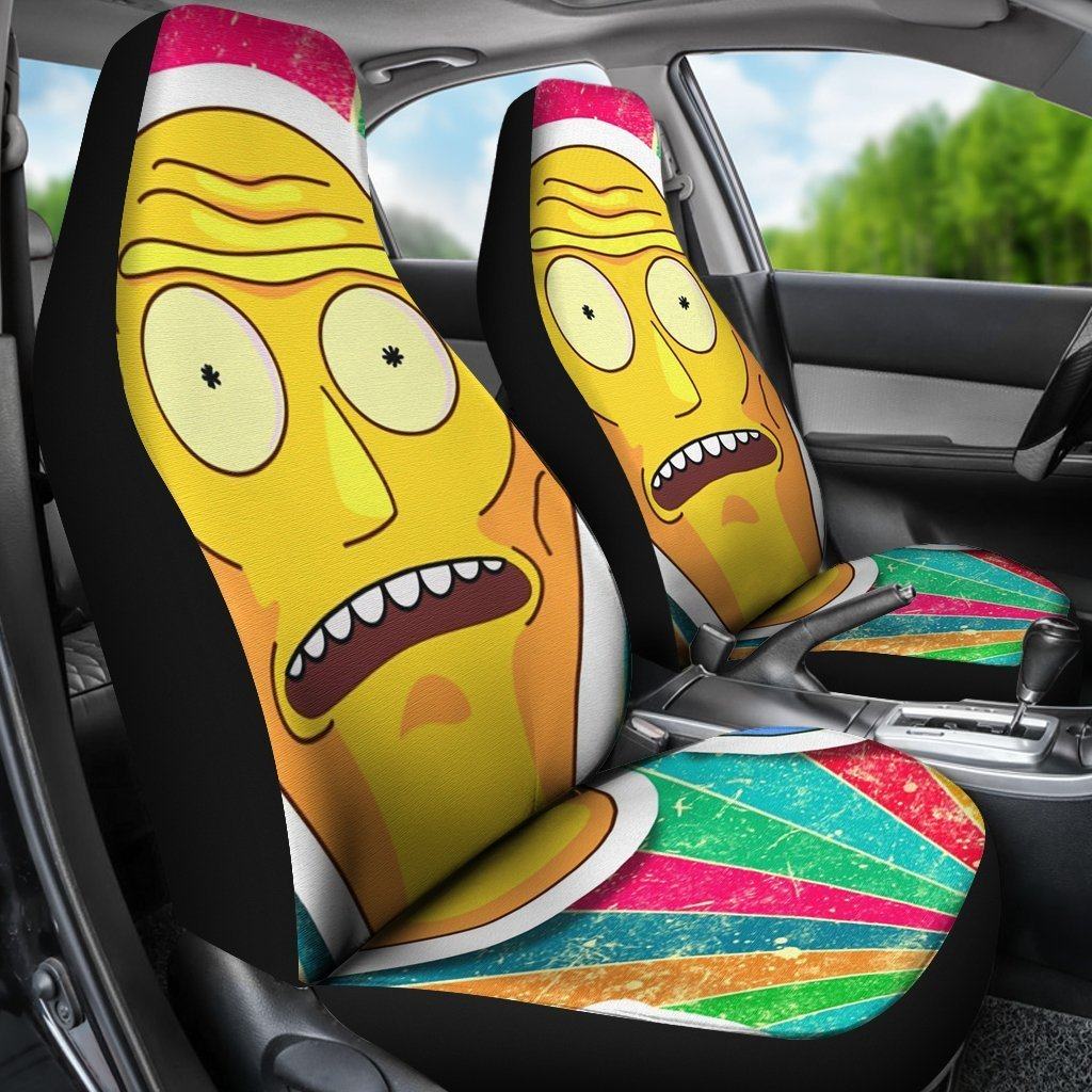 Rick And Morty Car Seat Covers – Car Accessories – Potato Rick Rock ...