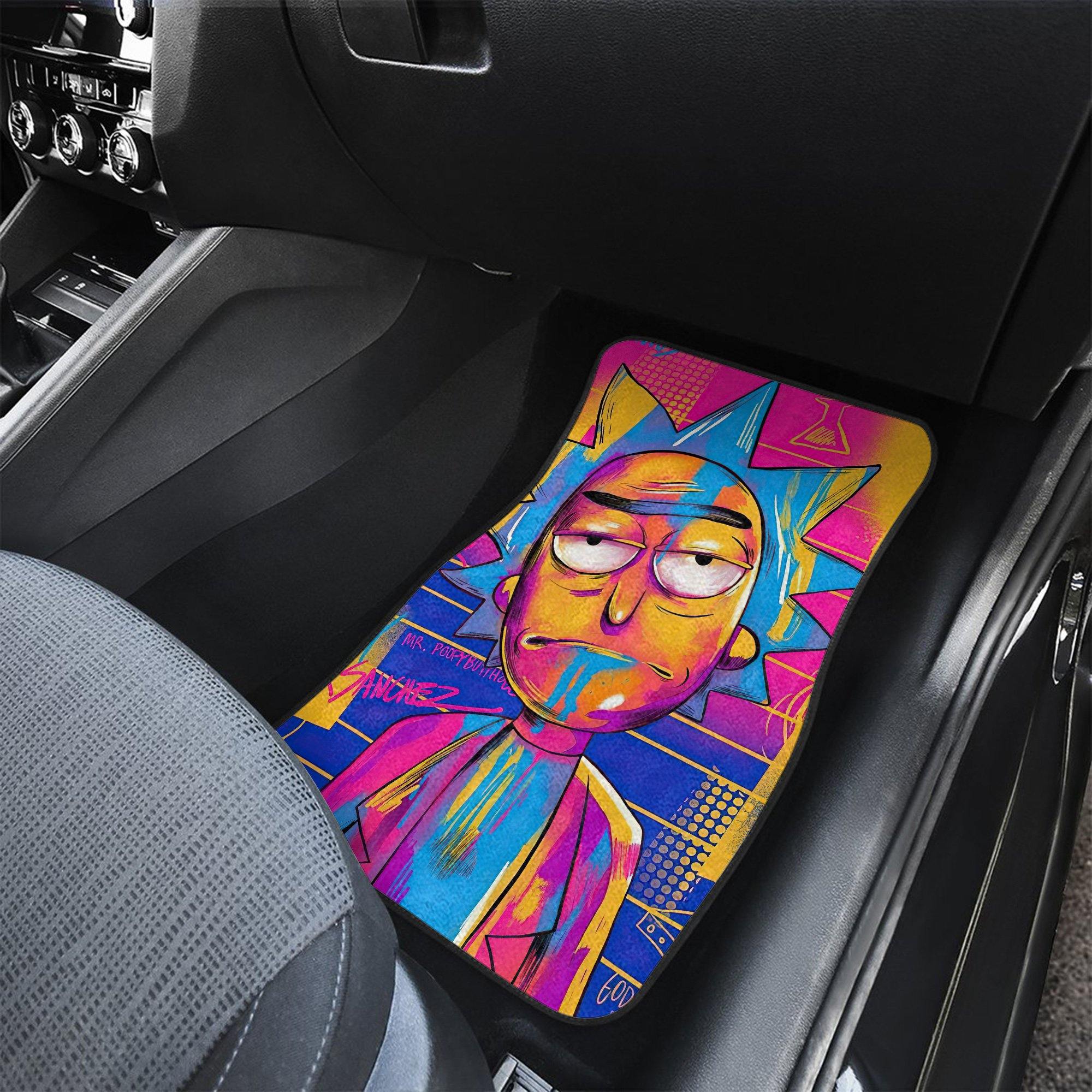 Rick And Morty x Rick Sanchez Car Floor Mats CFMRM002 – We sell ...
