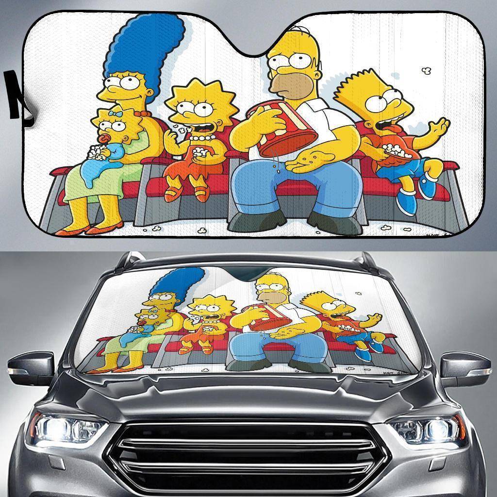The Simpsons Adventure Time Car Seat Covers – Car Accessories – We sell ...