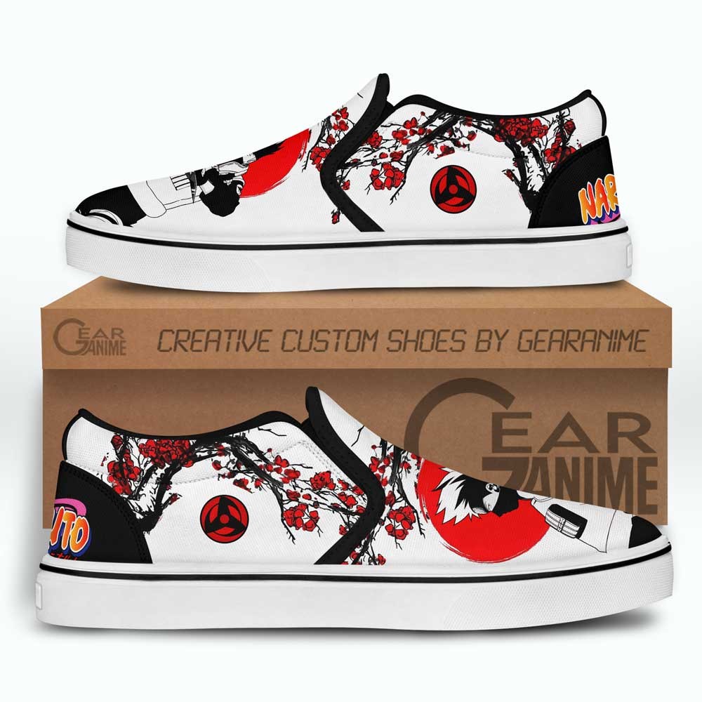 Kakashi Slip On Shoes Custom Japan Style Anime Shoes – We sell presents ...