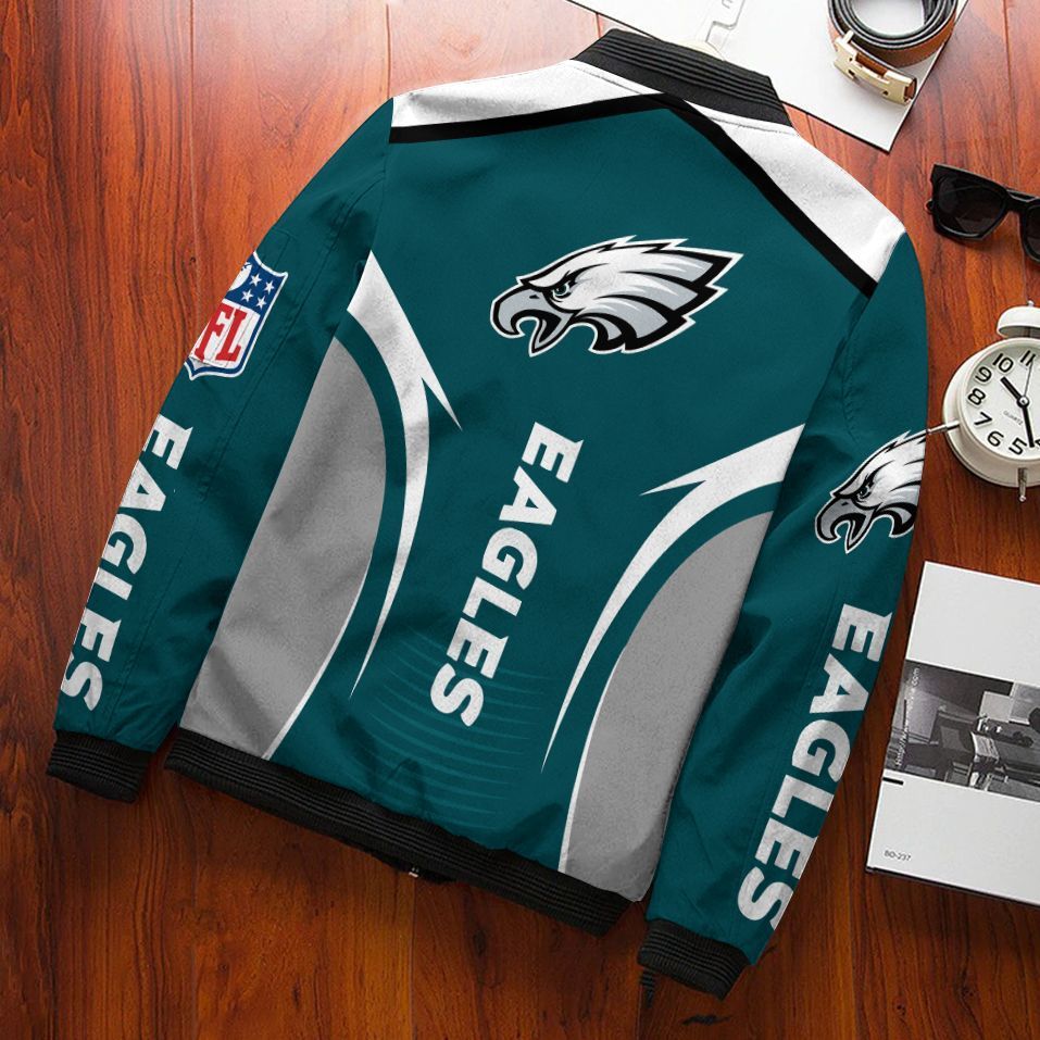 Philadelphia Eagles Bomber Jacket 3D Personalized For Fans BBJ2816 – We ...