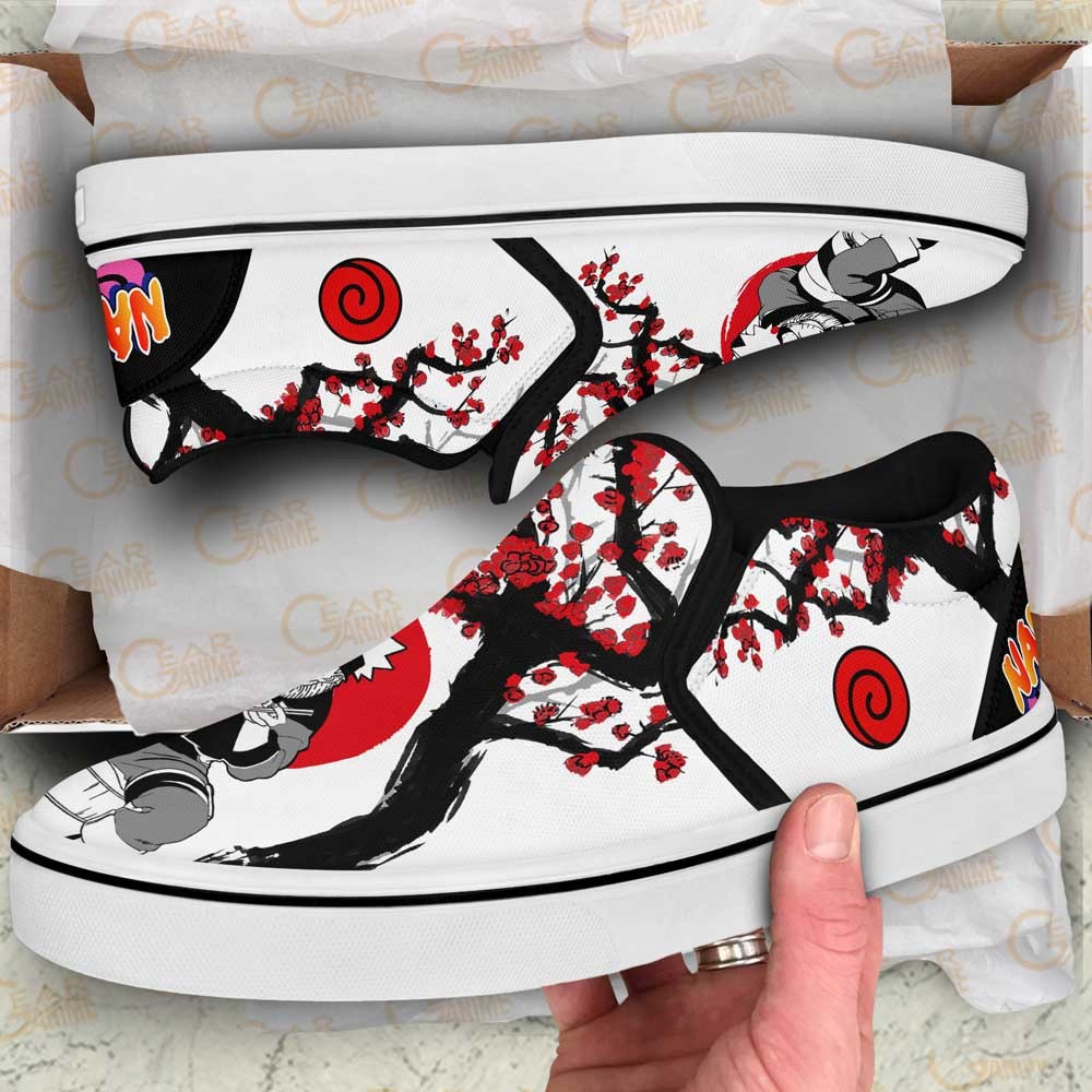Uzumaki Slip On Shoes Custom Japan Style Anime Shoes – We sell presents ...