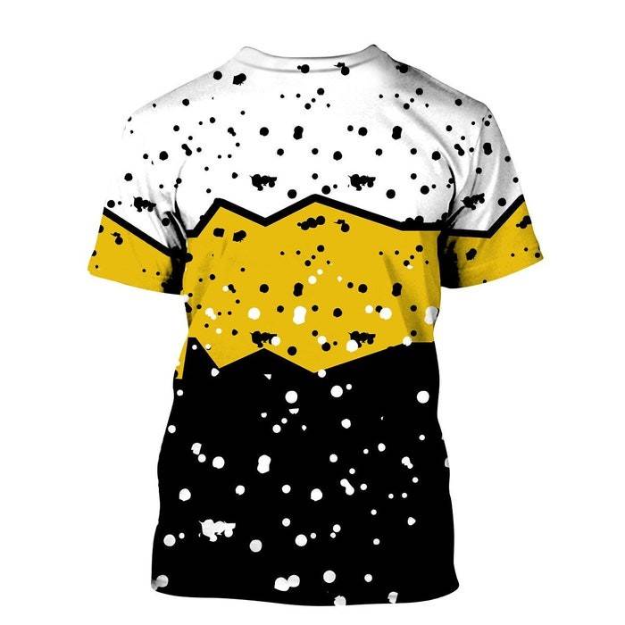 Pluto Dog Ink Paint Splatter Yellow Black Disney Graphic Cartoon ...