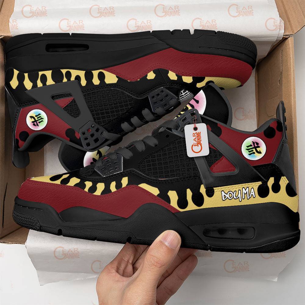 Douma Jordan 4 Sneakers Anime Personalized Shoes JD173 – We sell ...