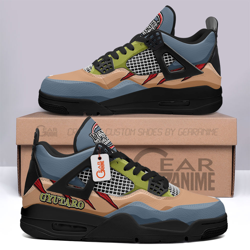 Gyutaro Jordan 4 Sneakers Anime Personalized Shoes JD478 – We sell ...