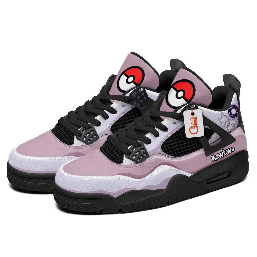 Mewtwo Anime Jordan 4 Sneakers Custom Personalized Shoes JD352 – We ...