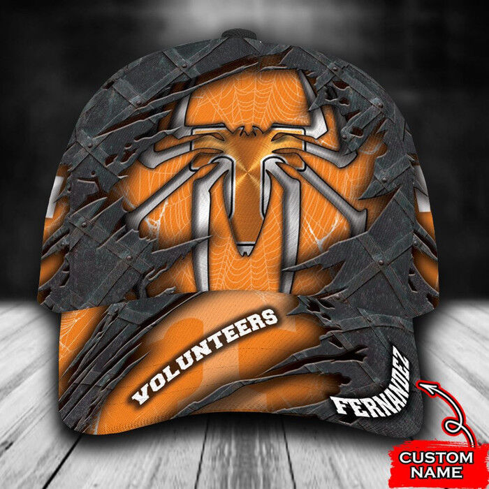 Personalized Tennessee Volunteers Spiderman 3D Baseball Cap – Orange ...