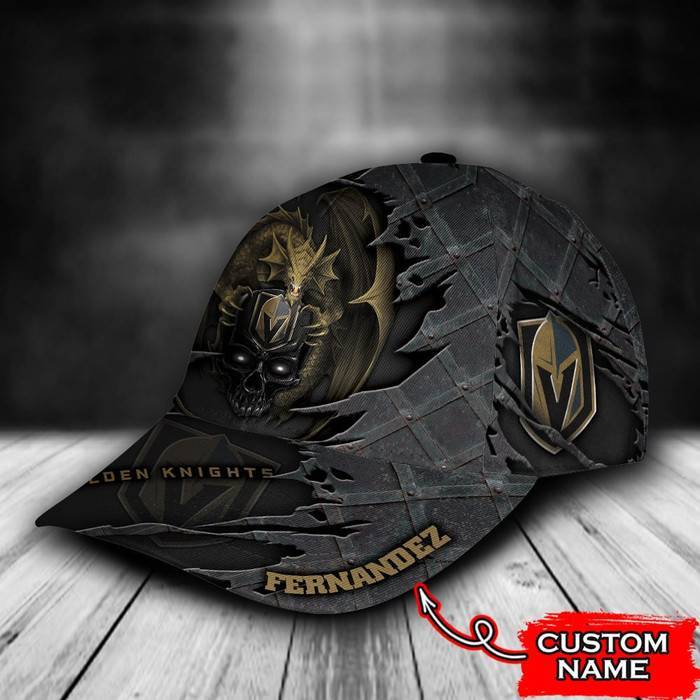Personalized Vegas Golden Knights Dragon 3D Classic Baseball Cap CGI973 ...