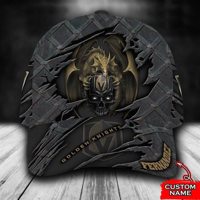 Personalized Vegas Golden Knights Dragon 3D Classic Baseball Cap CGI973 ...