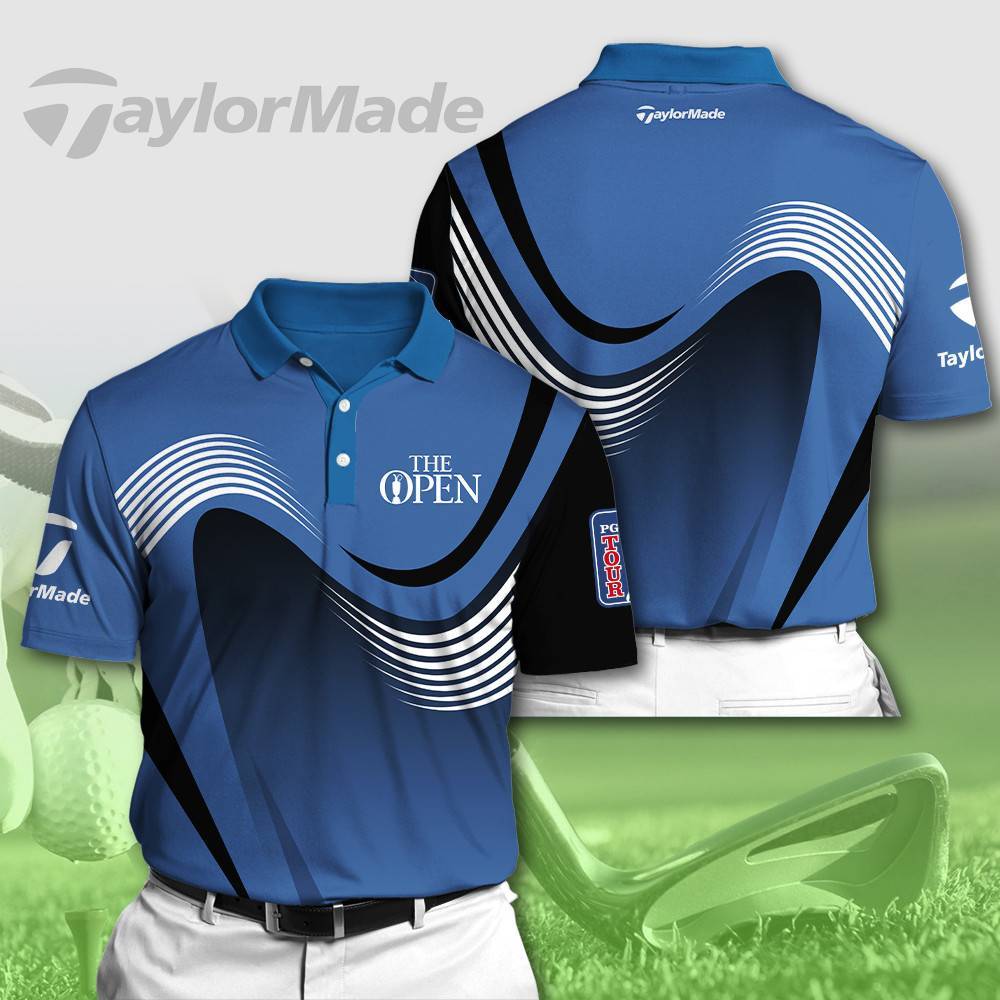 The Open Championship TaylorMade Polo Shirt Golf Shirt 3D PLS024 – We ...