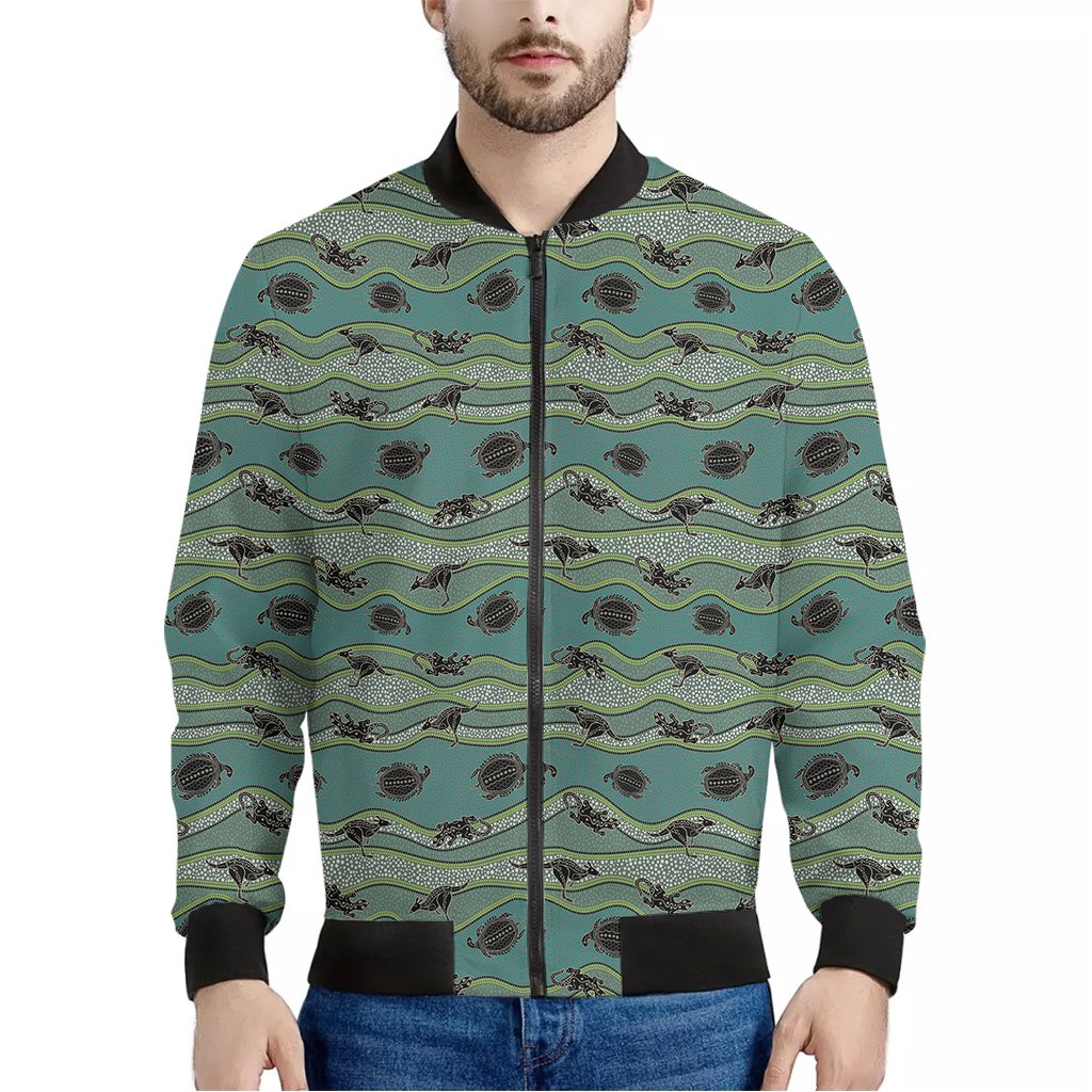 Aboriginal Animals Pattern Print Bomber Jacket – We sell presents, you sell memories!