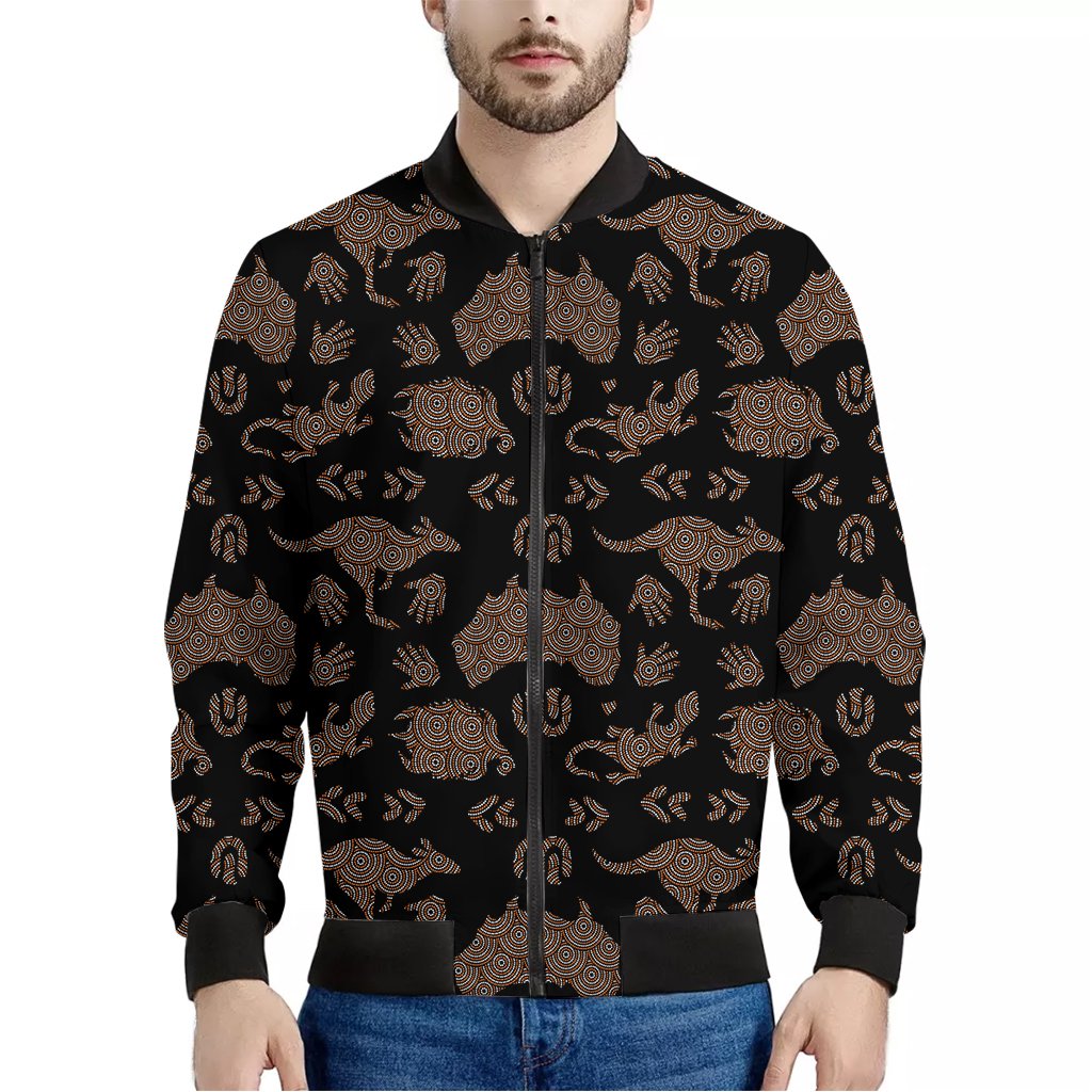 Aboriginal Australian Pattern Print Bomber Jacket – We sell presents, you sell memories!