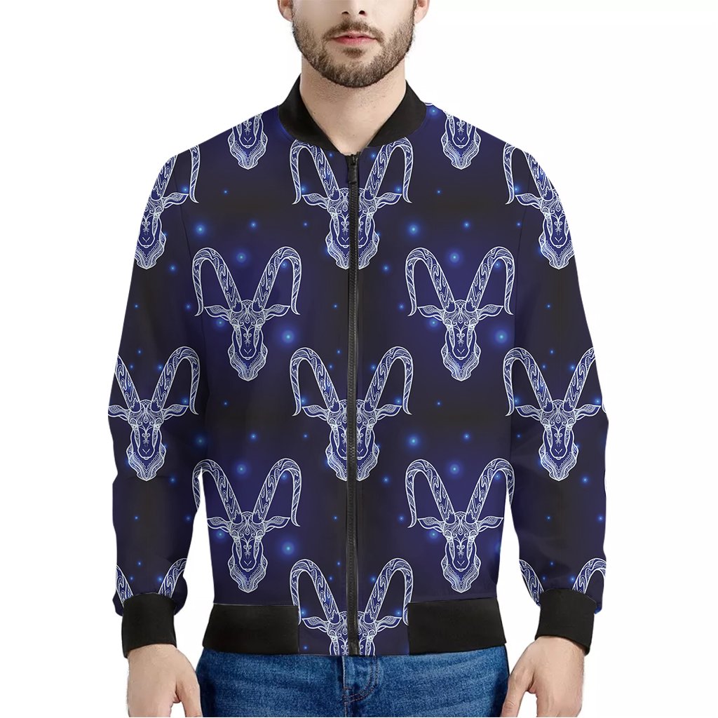 Astrology Capricorn Sign Print Bomber Jacket – We sell presents, you ...