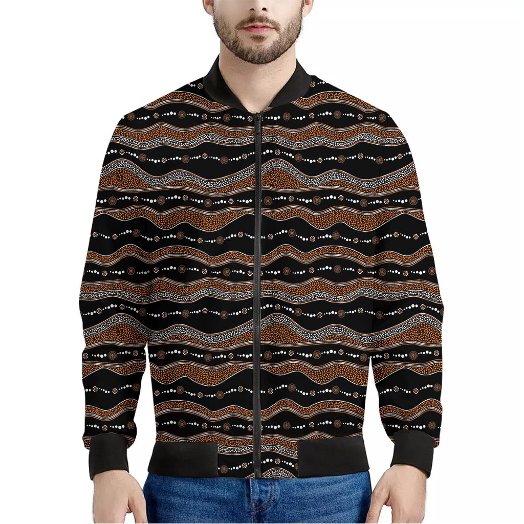 Australian Aboriginal Indigenous Print Bomber Jacket – We sell presents, you sell memories!