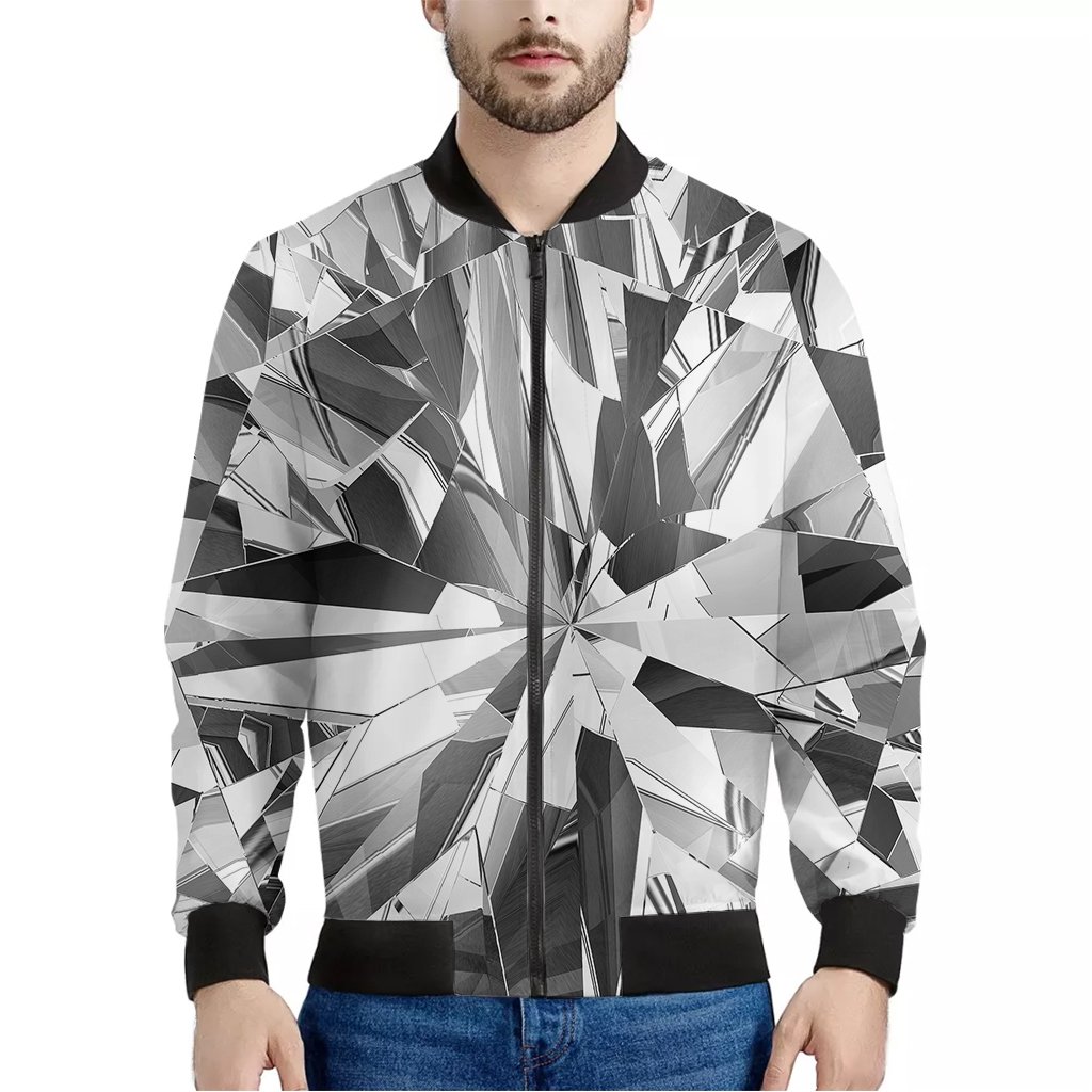 Diamond Print Bomber Jacket – We sell presents, you sell memories!