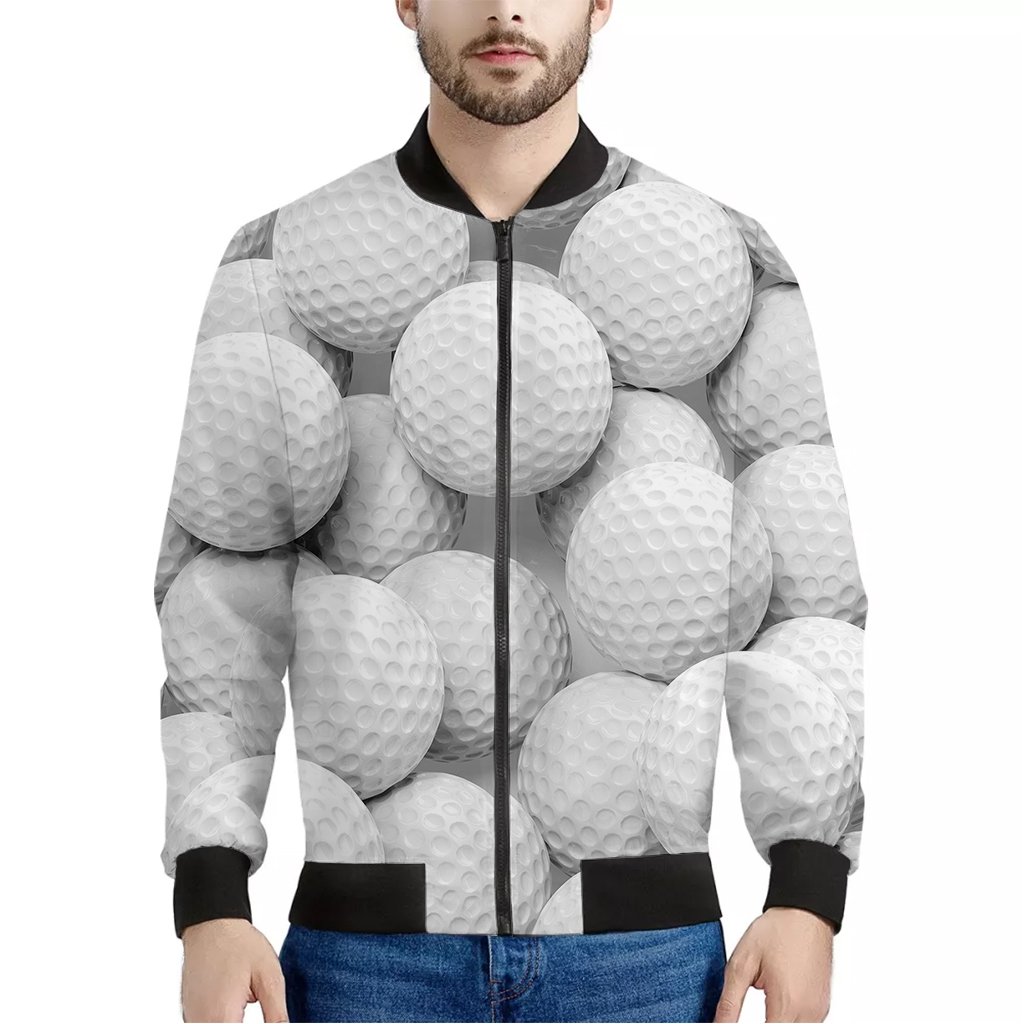 Golf Ball 3D Print Bomber Jacket – We sell presents, you sell memories!