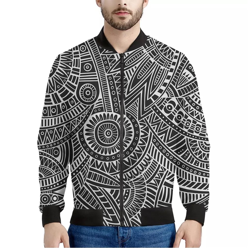 Hawaii Polynesian Tribal Print Bomber Jacket – We sell presents, you ...