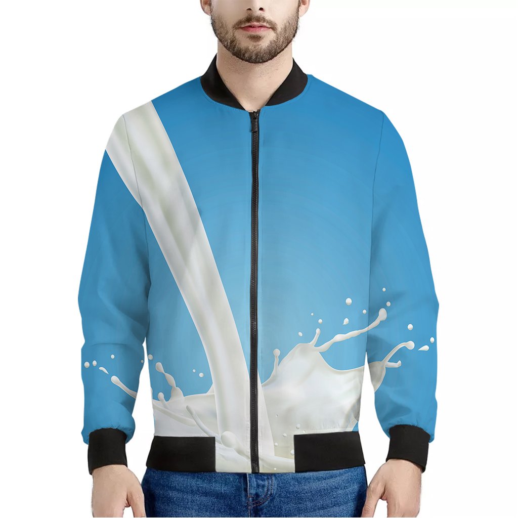 Milk Splash Print Bomber Jacket – We sell presents, you sell memories!