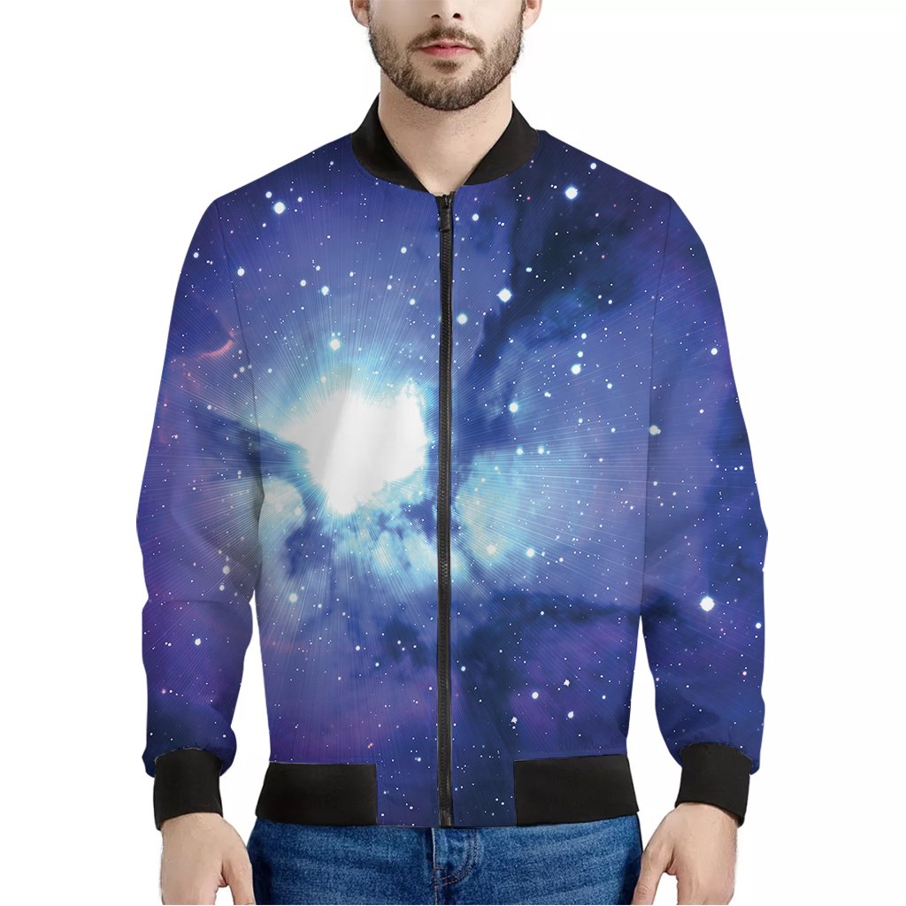 Nebula Space Print Bomber Jacket – We sell presents, you sell memories!
