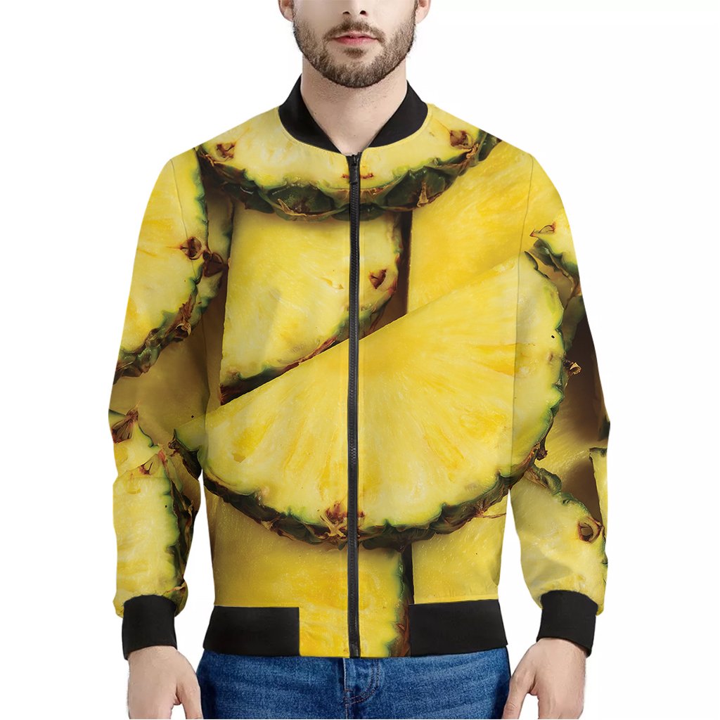 Pineapple Slices Print Bomber Jacket – We sell presents, you sell memories!