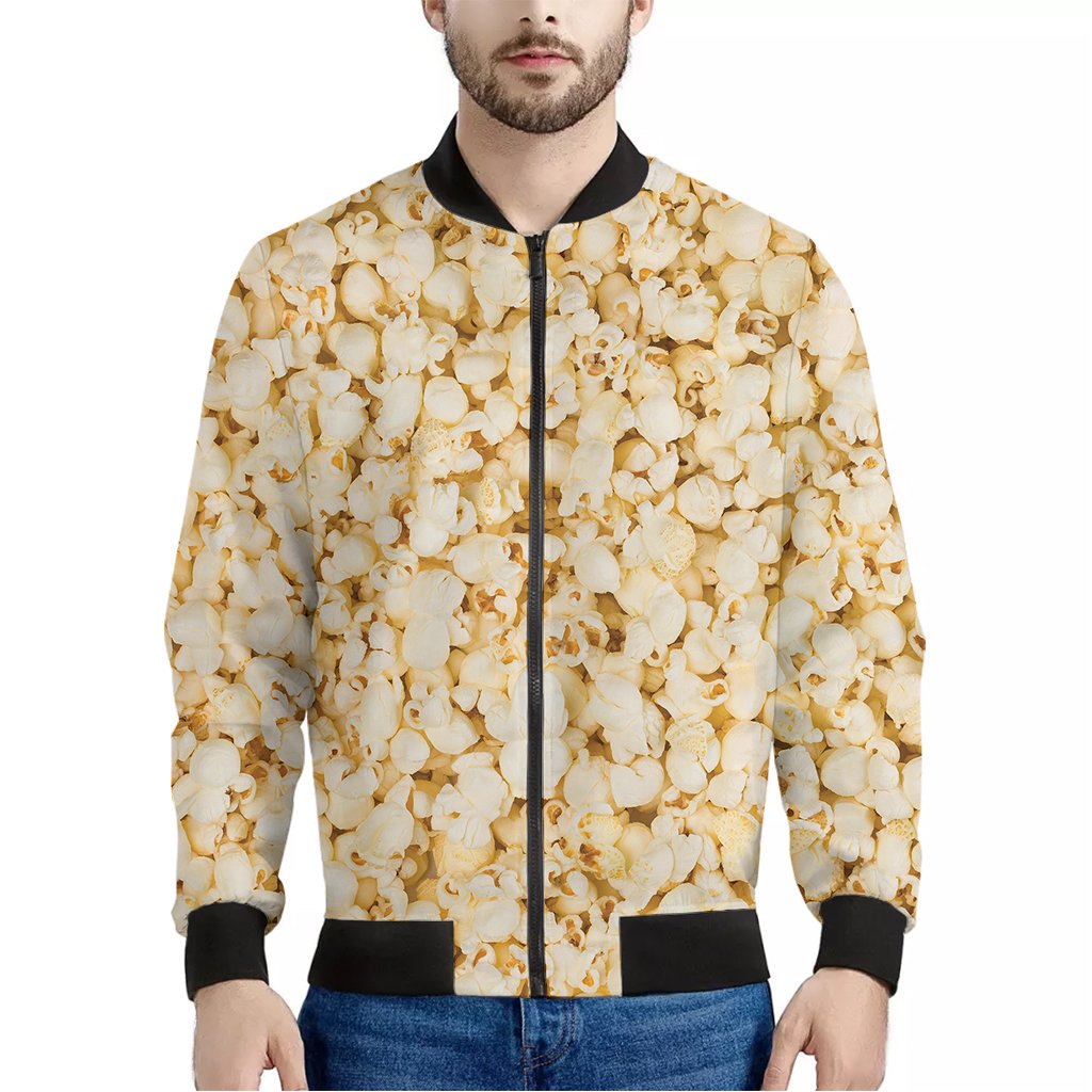 Popcorn Print Bomber Jacket – We sell presents, you sell memories!