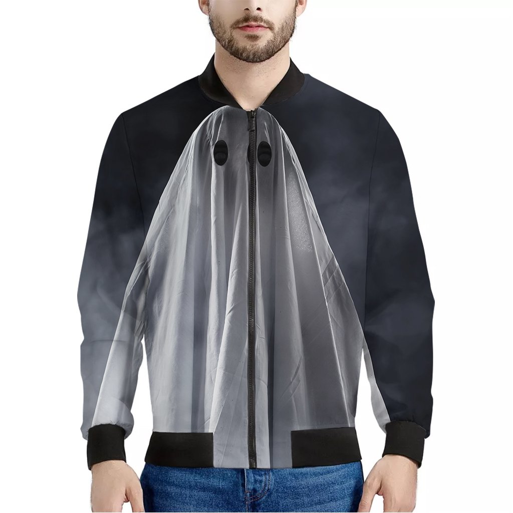 Scary Ghost 3D Print Bomber Jacket – We sell presents, you sell memories!
