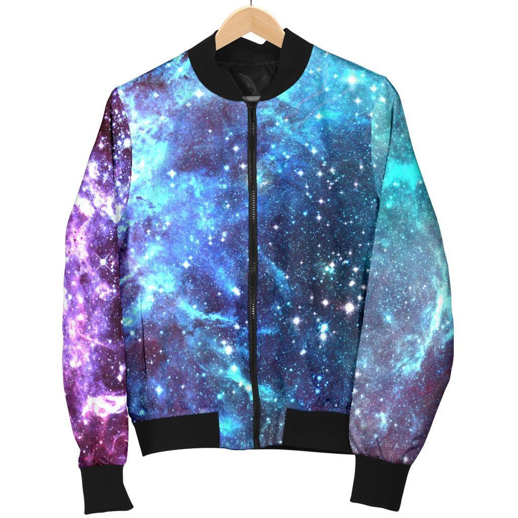 Starfield Nebula Galaxy Space Print Bomber Jacket – We sell presents ...