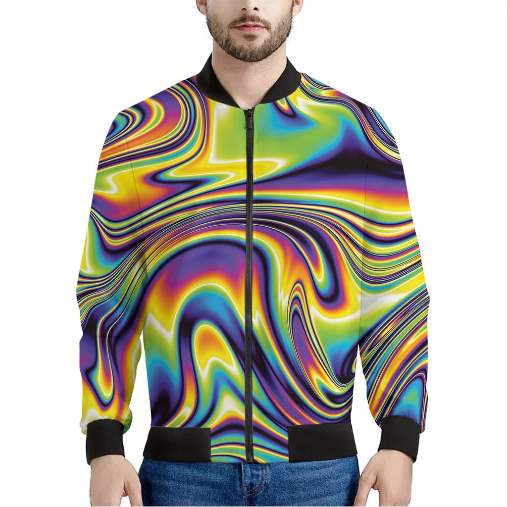 Trippy Rave Print Bomber Jacket – We sell presents, you sell memories!