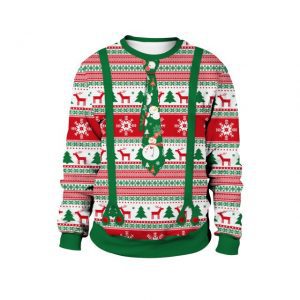 Christmas Tie Cravat Ugly Christmas Sweater – We sell presents, you ...