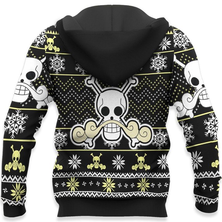 Roger Pirates Ugly Christmas Sweater Pullover Hoodie Custom Anime One ...