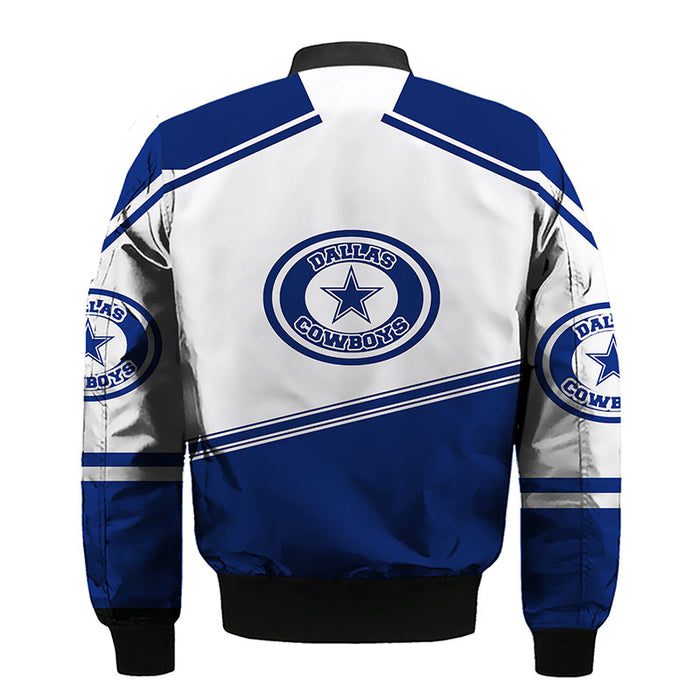 Dallas Cowboys Blue Silver Unisex Bomber Jacket TBJ4873 – We sell ...