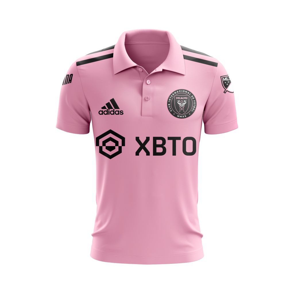Inter Miami CF Black 2023 Polo Shirt Golf Shirt – We sell presents, you ...