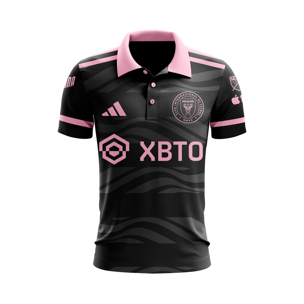 Inter Miami CF Pink 2023 Polo Shirt Golf Shirt – We sell presents, you ...