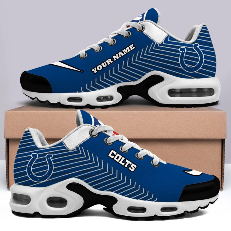 Indianapolis Colts Personalized Air Max Plus TN Shoes Nike x NFL TN1651 ...