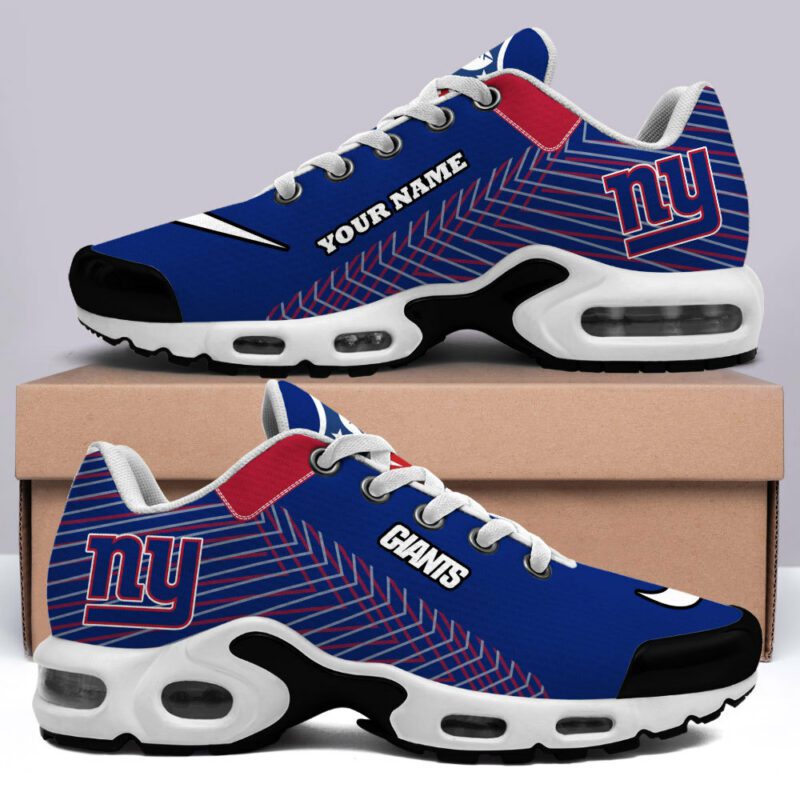 New York Giants Personalized Air Max Plus TN Shoes Nike x NFL TN1661 ...