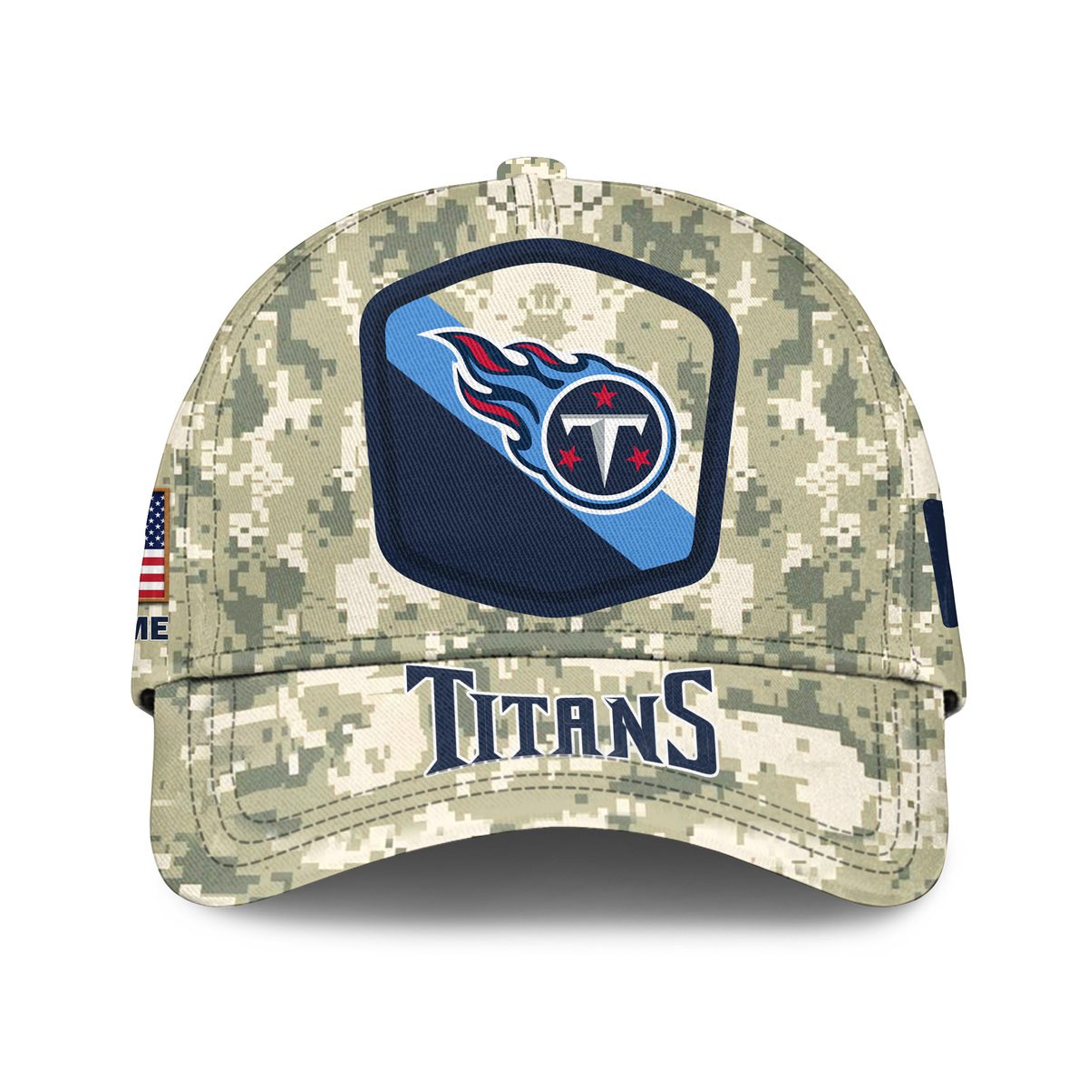 Tennessee Titans Camo 2023 Salute To Service Personalized Classic ...