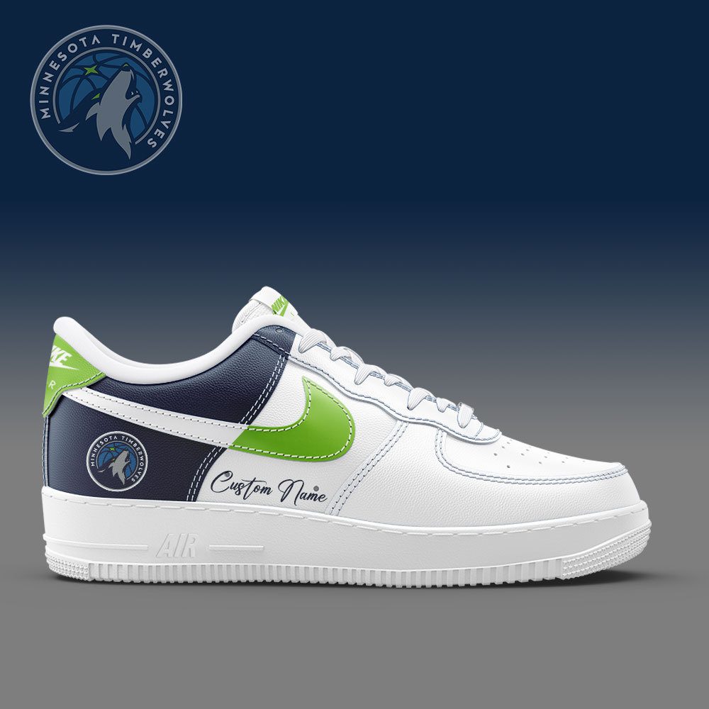 Minnesota Timberwolves NBA Playoffs 2024 Personalized AF1 Sneakers – We ...