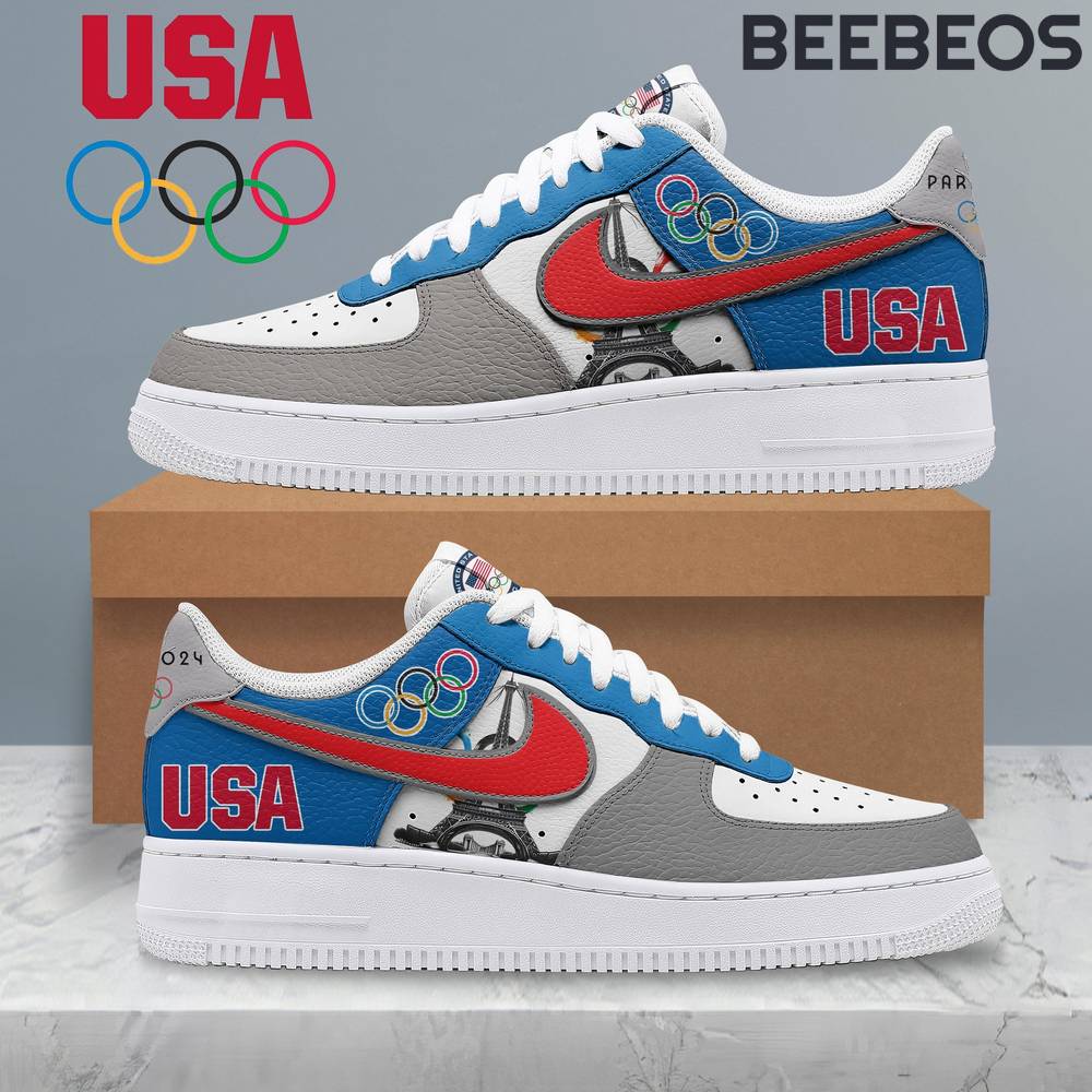 USA Olympic Team Air Force 1 Sneakers AF1 Limited Shoes BAF1040 – We ...