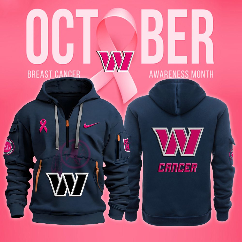 Washington Commanders NFL October Breast Cancer Awareness Month Quarter ...